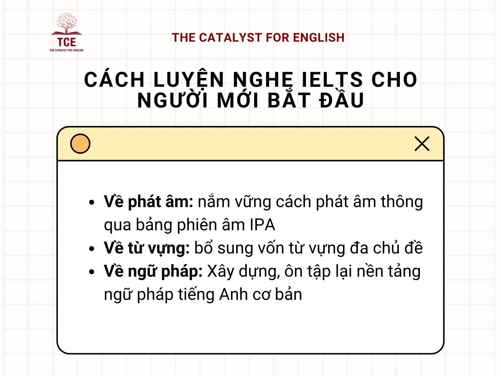 5 cách luyện nghe tiếng Anh IELTS Listening hiệu quả | The Catalyst for English