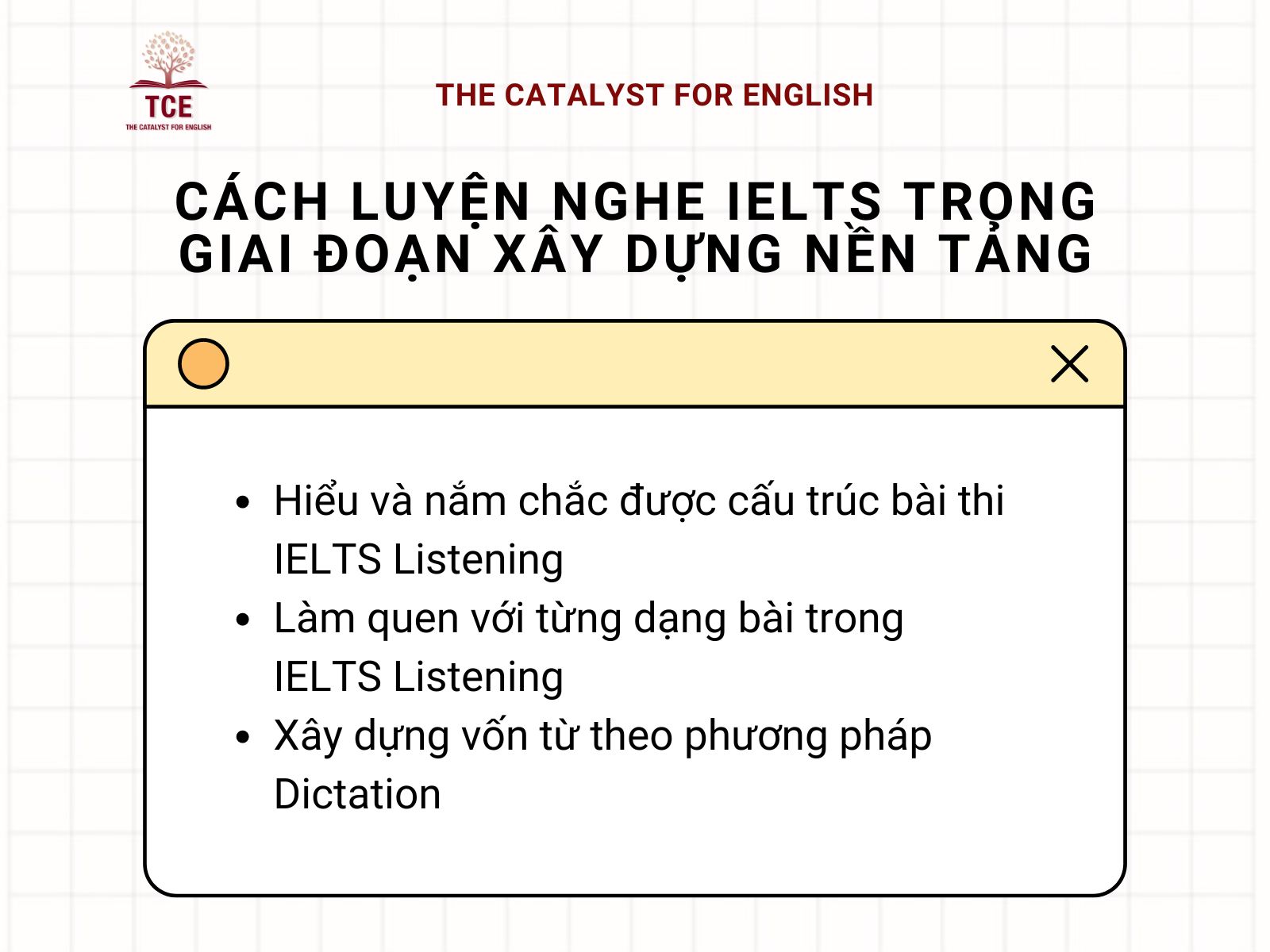 5 cách luyện nghe tiếng Anh IELTS Listening hiệu quả | The Catalyst for English