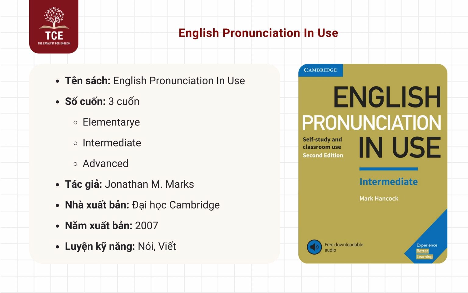 Download bộ English Pronunciation In Use PDF và Audio | The Catalyst ...
