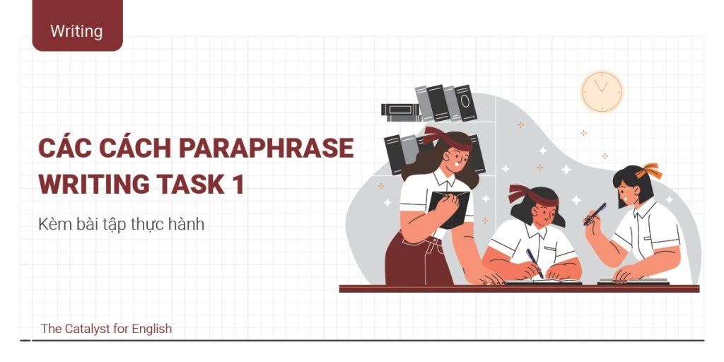 Tổng hợp cách Paraphrase Writing Task 1 kèm bài tập | The Catalyst for ...
