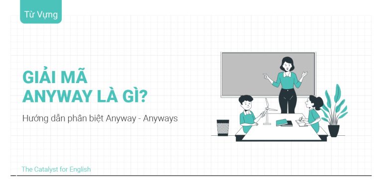 Anyway là gì? Chi tiết cách phân biệt Anyway và Anyways | The Catalyst ...
