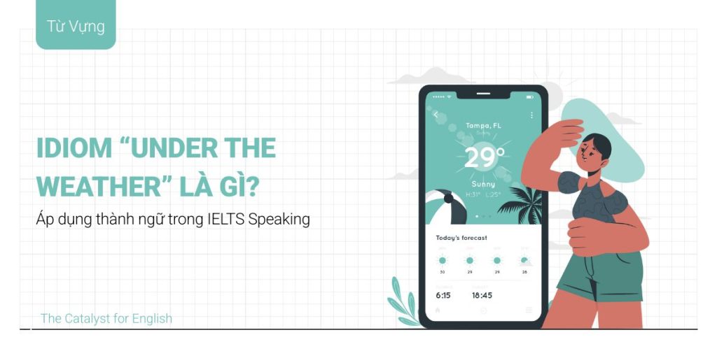Under the weather là gì? Cách áp dụng trong IELTS Speaking | The ...
