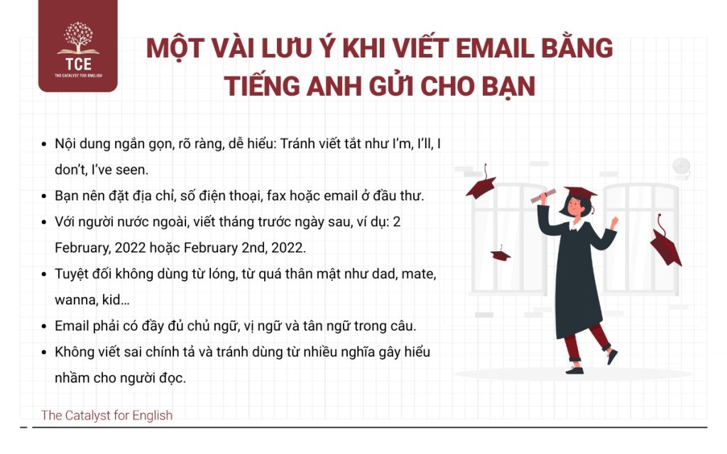 Bài mẫu viết email bằng tiếng Anh gửi cho bạn đa dạng chủ đề | The ...