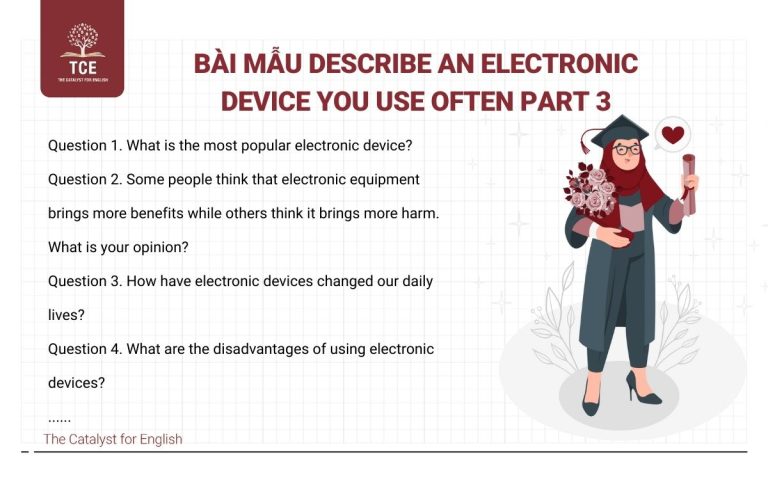 Bài mẫu describe an electronic device you use often | The Catalyst for ...